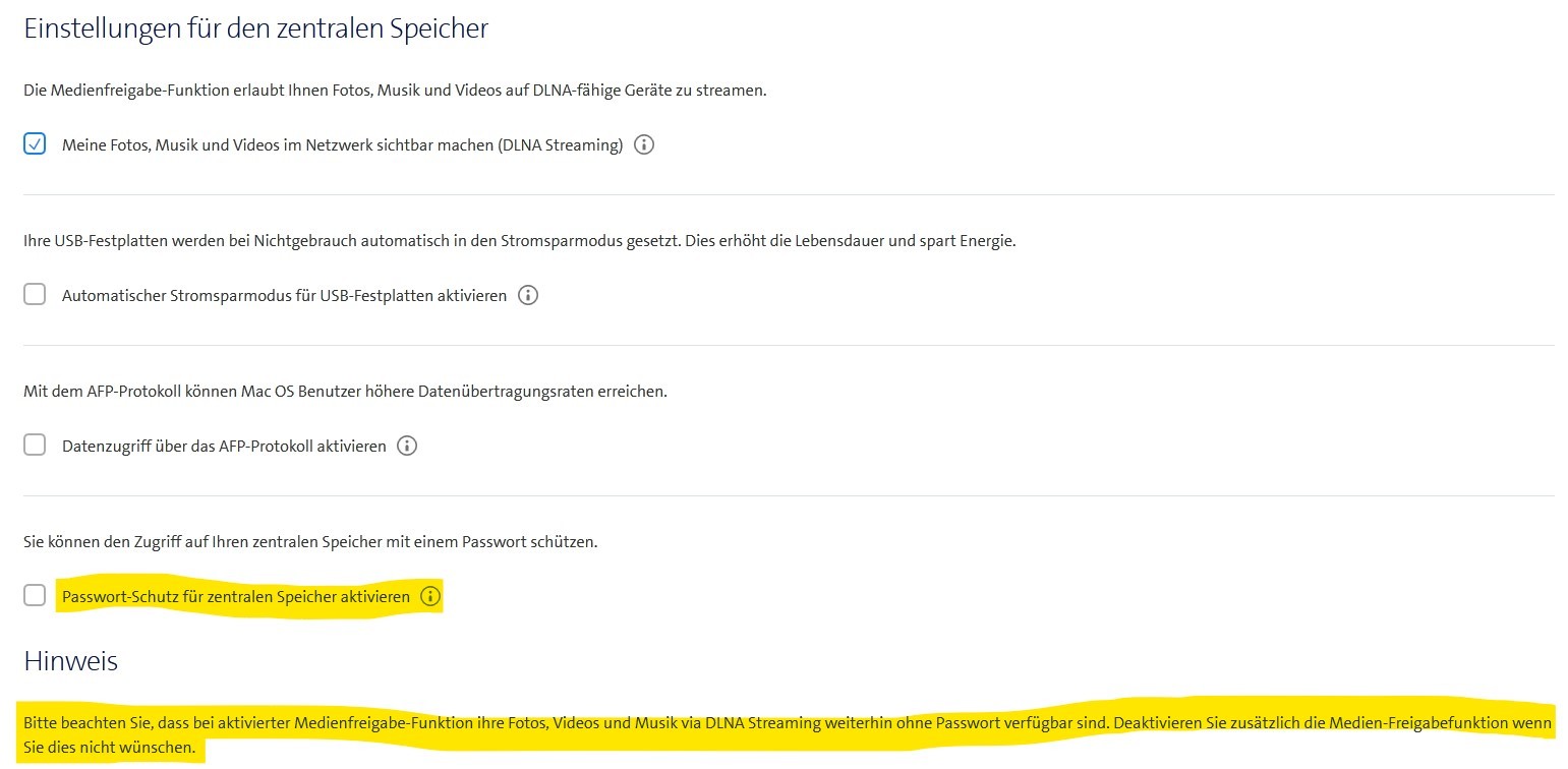 Verschlüsselten USB Stick an Swisscom Box - Swisscom Community
