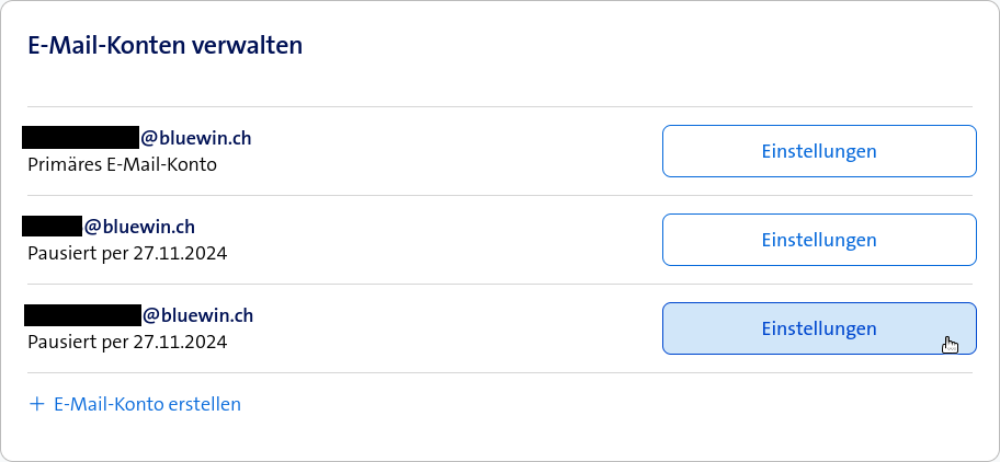 Anleitung - Email Adresse in ein neues Login abtreten - Swisscom Community