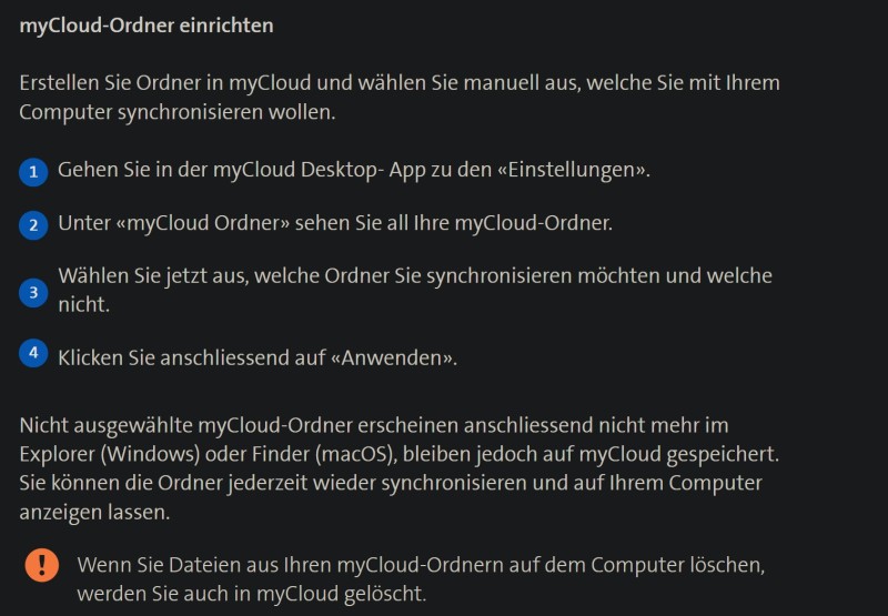 Fotos nicht mit mycloud synchronisieren - Swisscom Community